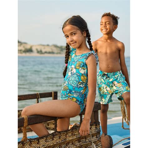 Ruffle One Piece Swimsuit The Gold Parrot