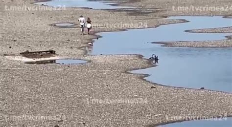 Новые кадры с головной станции Северо Крымского канала Лента новостей Крыма