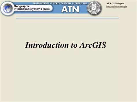 PPT Introduction To ArcGIS PowerPoint Presentation Free Download ID 7040697
