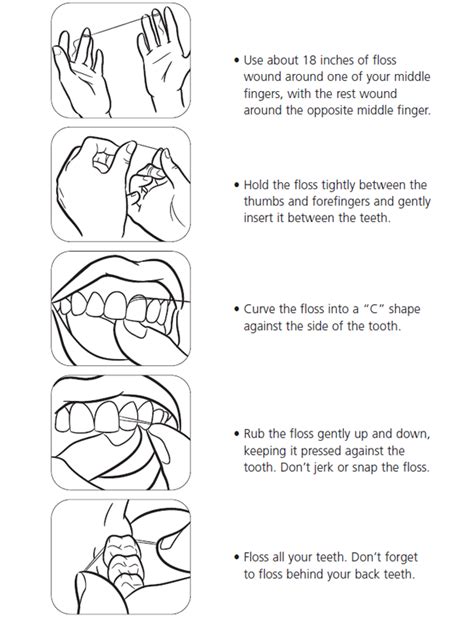 Scarsdale Dental Spa Make Time To Floss Every Day Here S How Diagram