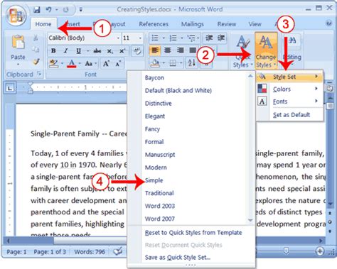 Microsoft Word Software
