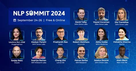 Nlpsummit Nlp Generativeai Opensource Healthcareai Datascience Dataengineering