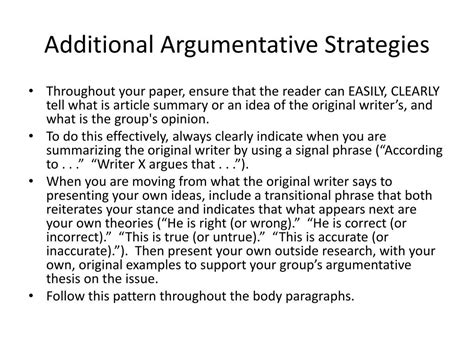 Ppt Evaluating Justifying And Presenting Arguments Powerpoint