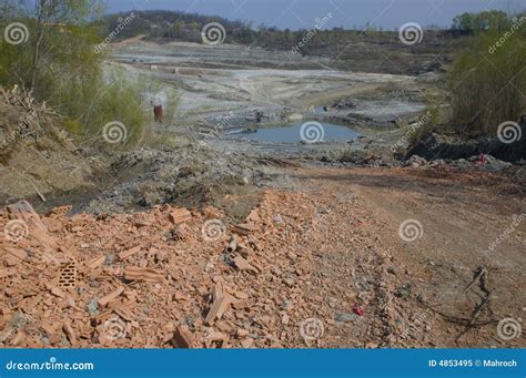 Huge Opencast Mine Picture Image