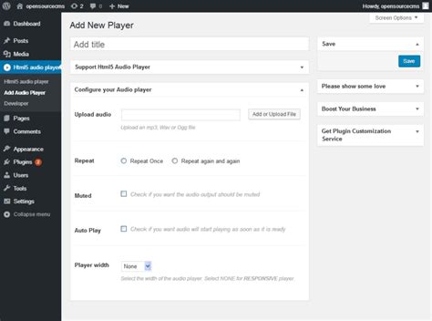 How To Add An Audio Player To Your Wordpress Site With A Free Plugin