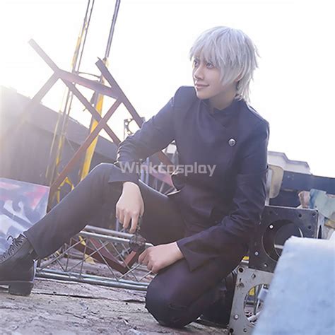 Jujutsu Kaisen Sorcery Fight Megumi Satoru Gojo Halloween Cosplay Cost