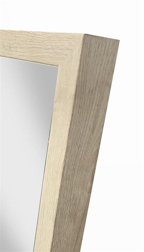 Купити Дзеркало підлогове в пластиковій рамі Арт Сервіс 30х150 см світле дерево 548 ціна 1260