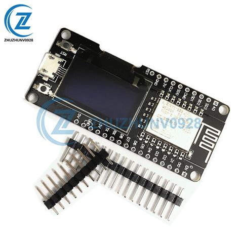 Nodemcu Esp8266 With Oled Display Wemos Esp12f Cp2102 Development Dev