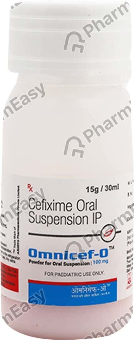 Omnicef O 100 Mg 5ml Suspension 30 Uses Side Effects Price
