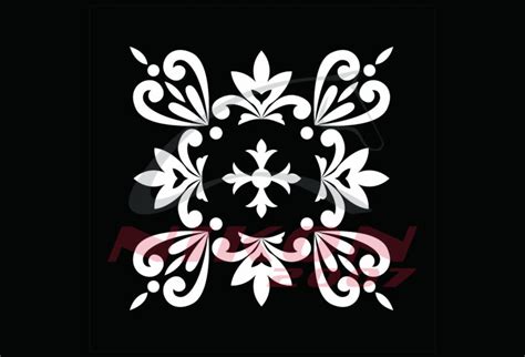 ШАБЛОН ЗА ДЕКОРАТИВНА МАЗИЛКА № 17 Nikon2007