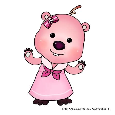 손그림 일러스트 강좌 뽀로로 루피 캐릭터 그리기 네이버 블로그