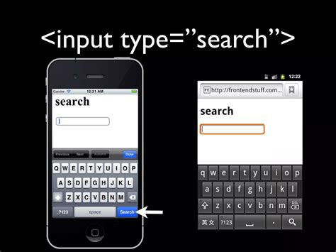 Mobile Html Css And Javascript Key