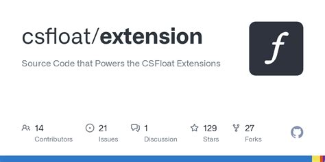 Github Csfloatextension Source Code That Powers The Csfloat Extensions