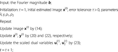 Complete Description Of Our Proposed Algorithm Download Table