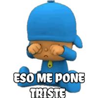 Sticker Maker Pocoyo Sad