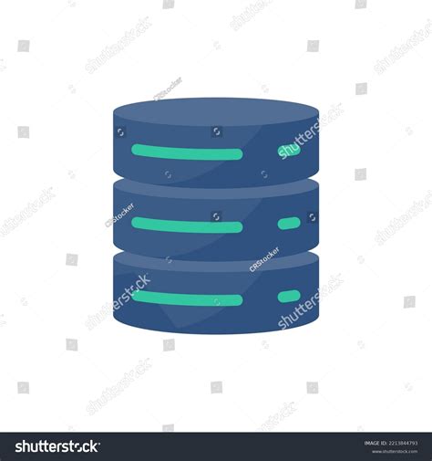 Database Storing Large Data Cloud Mass Stock Vector Royalty Free 2213844793 Shutterstock