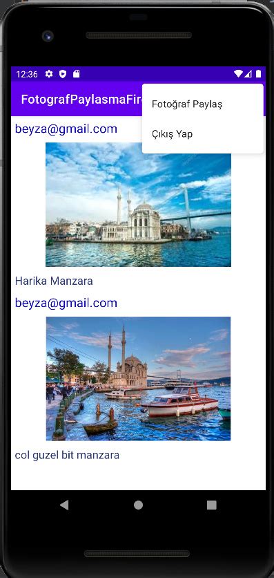 A Photo Sharing Application Using Firebase