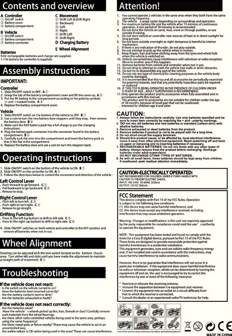 Echo Toys Asia T Directional Drifter User Manual Manual