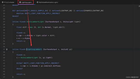 Unity中shader的gi的直接光实现gi在shader中怎么使用 Csdn博客