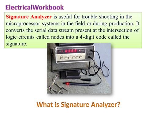 What Is Signature Analyzer Working And Block Diagram Electricalworkbook