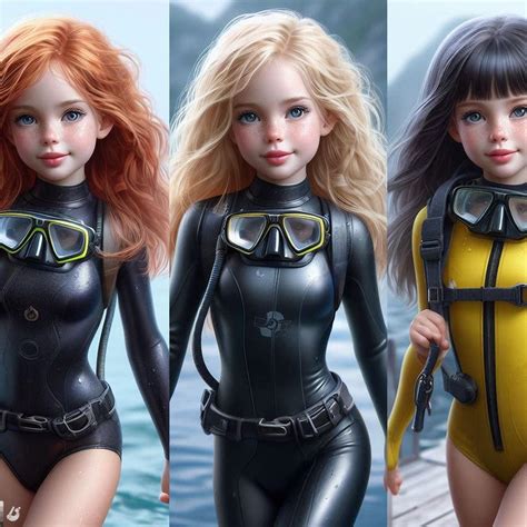 Preteen Girls Scuba By Myart70 On Deviantart