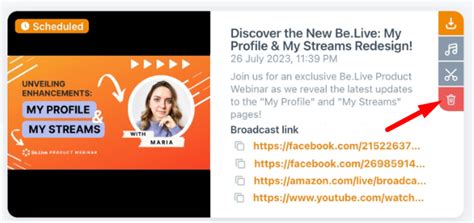 How To Delete A Scheduled Broadcast