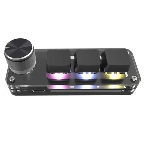 Gaming Keypad Mechanical Keyboard Macropad Programming Macro Custom Knob Keyboard Rgb Key Copy