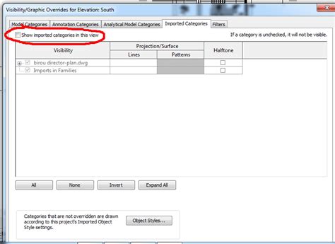 Clip Linked Cad In Section View Autodesk Community
