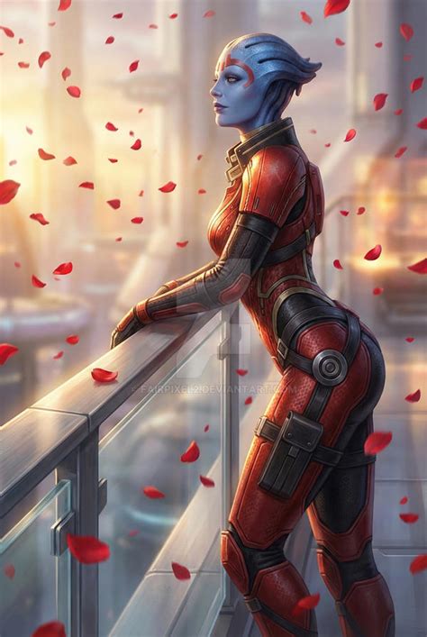 Samara Mass Effect Fanart By Fairpixel2 On Deviantart