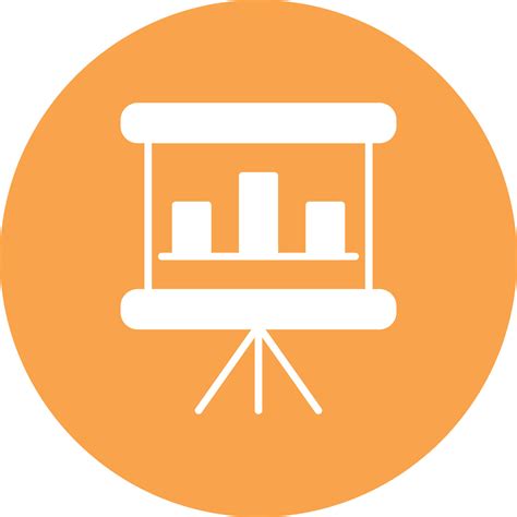 Presentation Glyph Circle Multicolor 9727659 Vector Art At Vecteezy