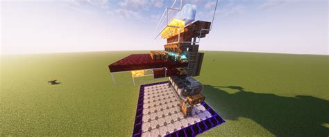 CreateMod Com Netherite Scrap Farm