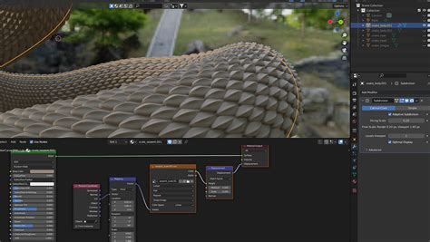 Creating Snake Scale Any Way To Work With Array Modifier With Bezier