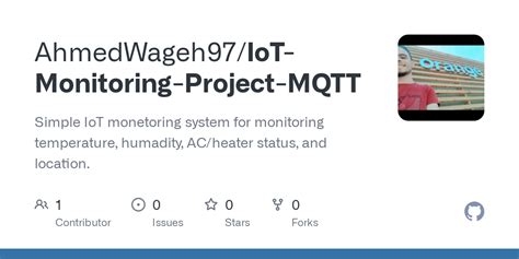 GitHub AhmedWageh97 IoT Monitoring Project MQTT Simple IoT Monetoring System For Monitoring