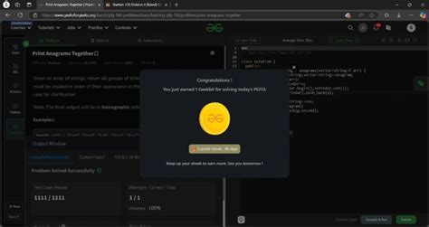 Sandhya Rani On Linkedin Geekstreak2024 Geeksforgeeks Gfg160