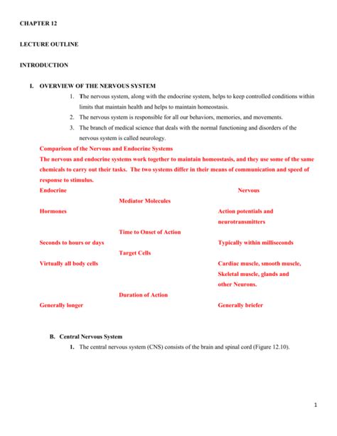 Chapter 12 Lecture Outline Introduction Overview Of
