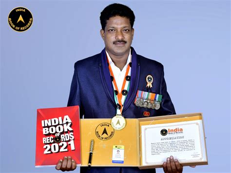 Bhupesa Kumar Pallai Appreciation India Book Of Records
