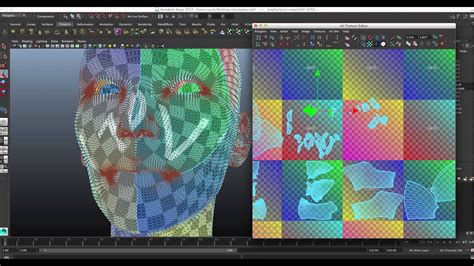 Multi Tile Uv Mapping Using Maya Unfoald 3d Youtube