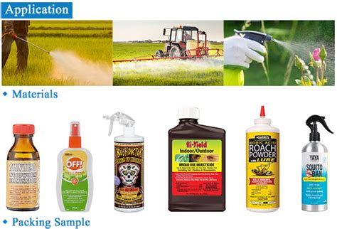 Automatic Pesticide Filling Capping Labeling Line With Coding Machine Automatic Filling