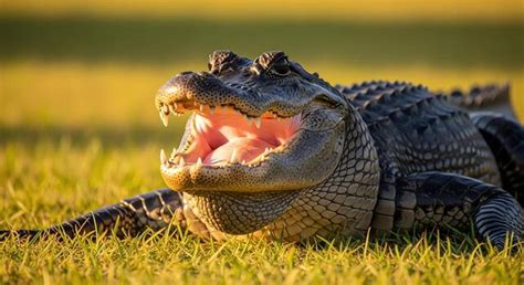 Alligator Mouth Open Wide
