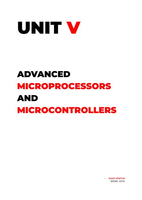 Solution Different Types Of Microprocessor By Aryan Studypool