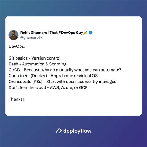 Deployflow On Linkedin Devops Devopscommunity