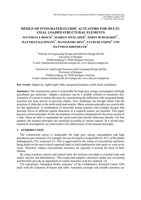 Pdf Design Of Integrated Fluidic Actuators For Muti Axial Loaded