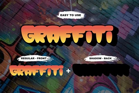 Absolute Graffiti Shadow Font Xfontspro