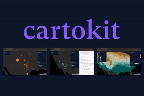 Cartokit Programming Environment For Interactive Cartography Made