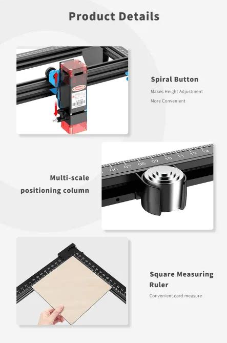 Twotrees Tts 10 Pro Laser Engraving Machine 80w Diode Cnc