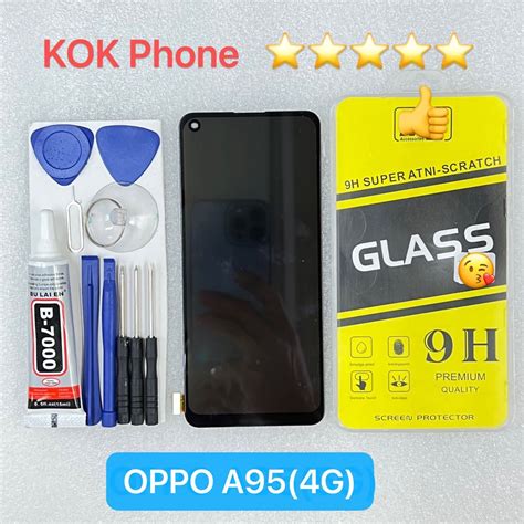 ชดหนาจอ Oppo A95 4G แถมฟลมพรอมชดไขควง Shopee Thailand