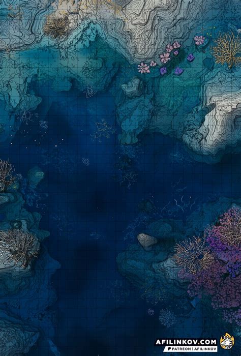 Secrets Of The Ocean Floor Exploring Hidden Reefs Dnd Battle Maps