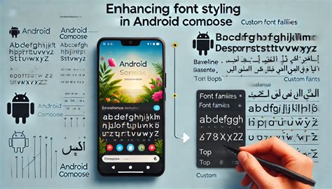 enhancing font styling in android compose managing common font issues across different font
