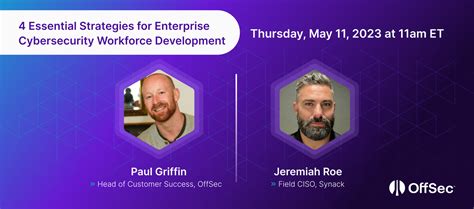 4 Essential Strategies For Enterprise Cybersecurity Workforce Development