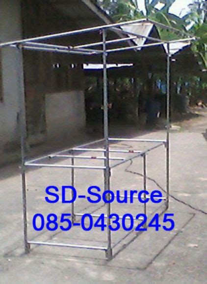 โต๊ะขายของตลาดนัด โครงหลังคา ถอดประก